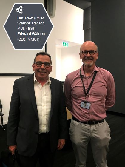 Ian Town (Chief Science Advisor, Ministry of Health) visits Middlemore ...